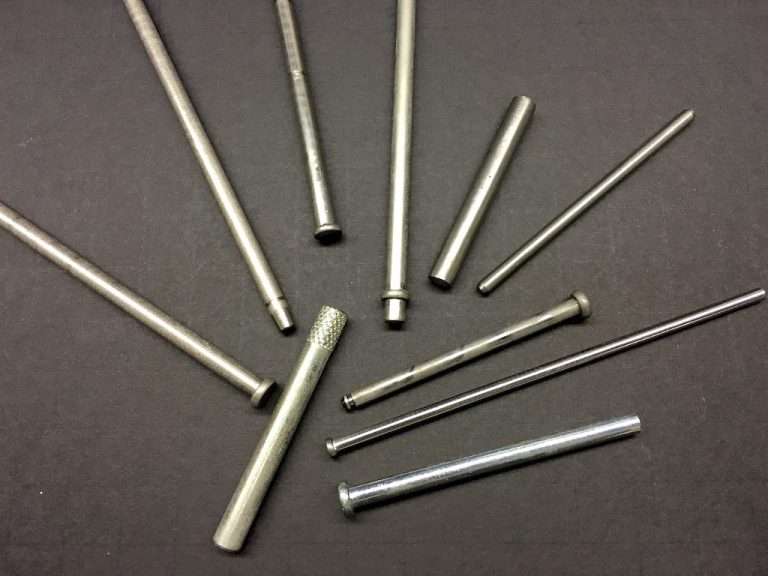Hinge Pins - Fostermation - Knurled Hinge Pins - Straight Hinge Pins
